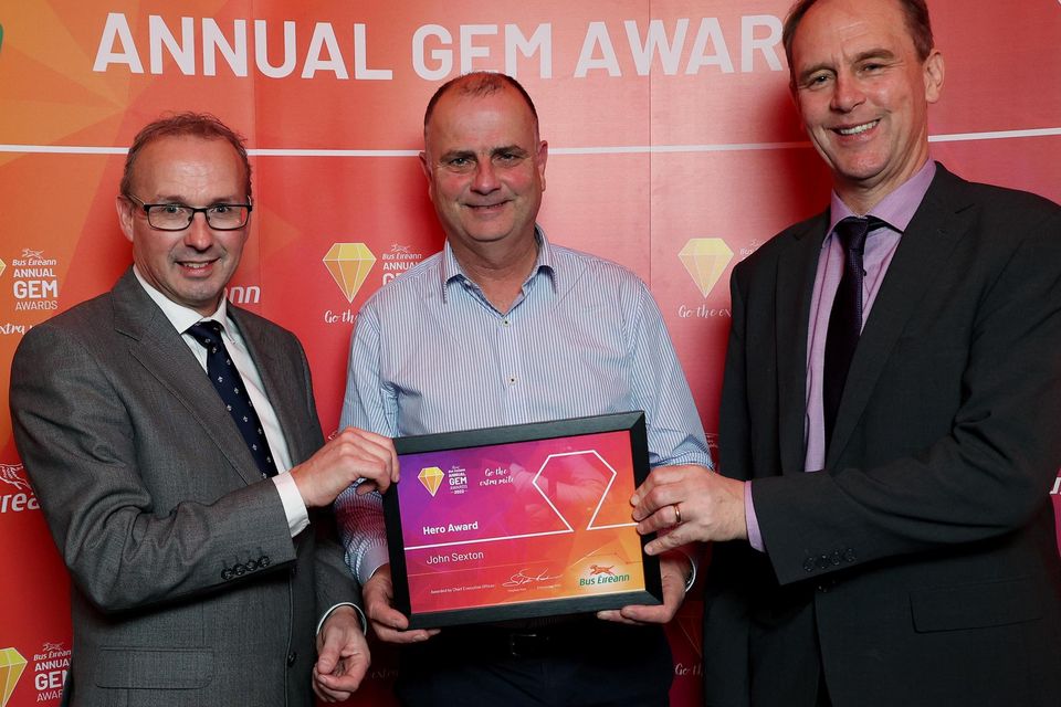 Cork Bus Éireann employees receive ‘Hero of the Year’ recognition at ...
