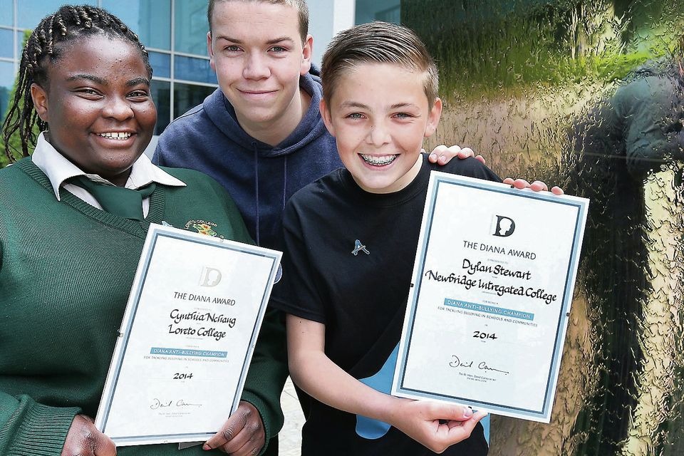 Anti-bullying award winners make a stand | Irish Independent