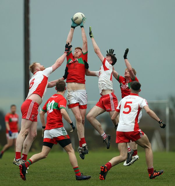 Rathnew hang on for victory against Tinahely despite being reduced to ...