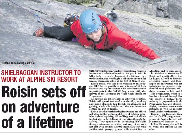 Roisin sets off on adventure of a lifetime | Irish Independent