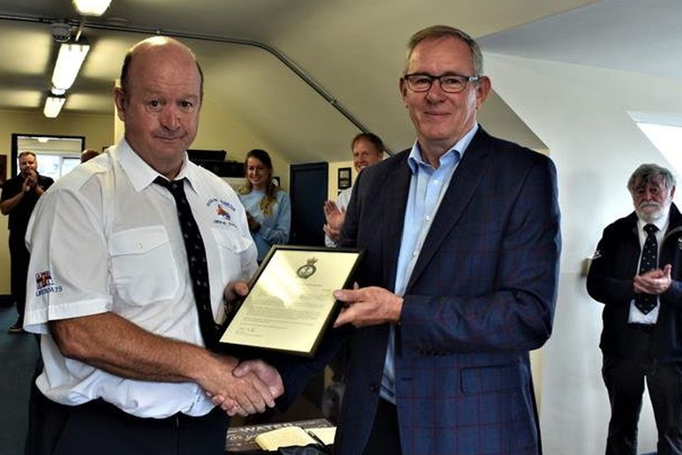 Wexford man David Maloney commended by RNLI for life-saving rescue of ...
