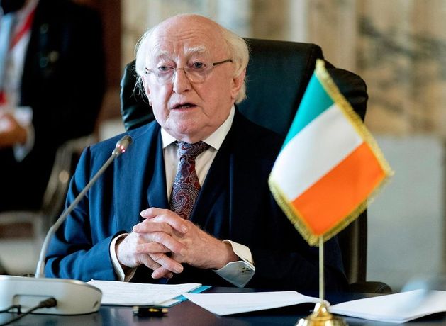 President Higgins meets ambassadors from Arab countries to discuss ...