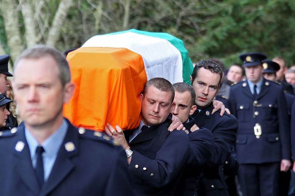 Girlfriend's goodbye to hero garda who died helping others | Irish ...