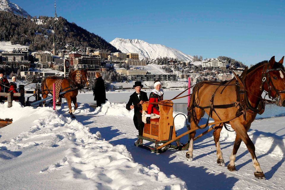 Breathtaking views of the Swiss mountain resort of St. Moritz | Irish ...