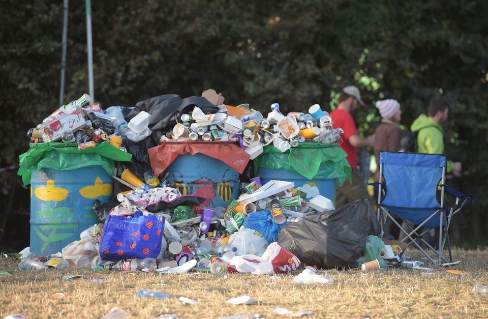 Festival-goers to march and form hourglass to mark climate emergency ...