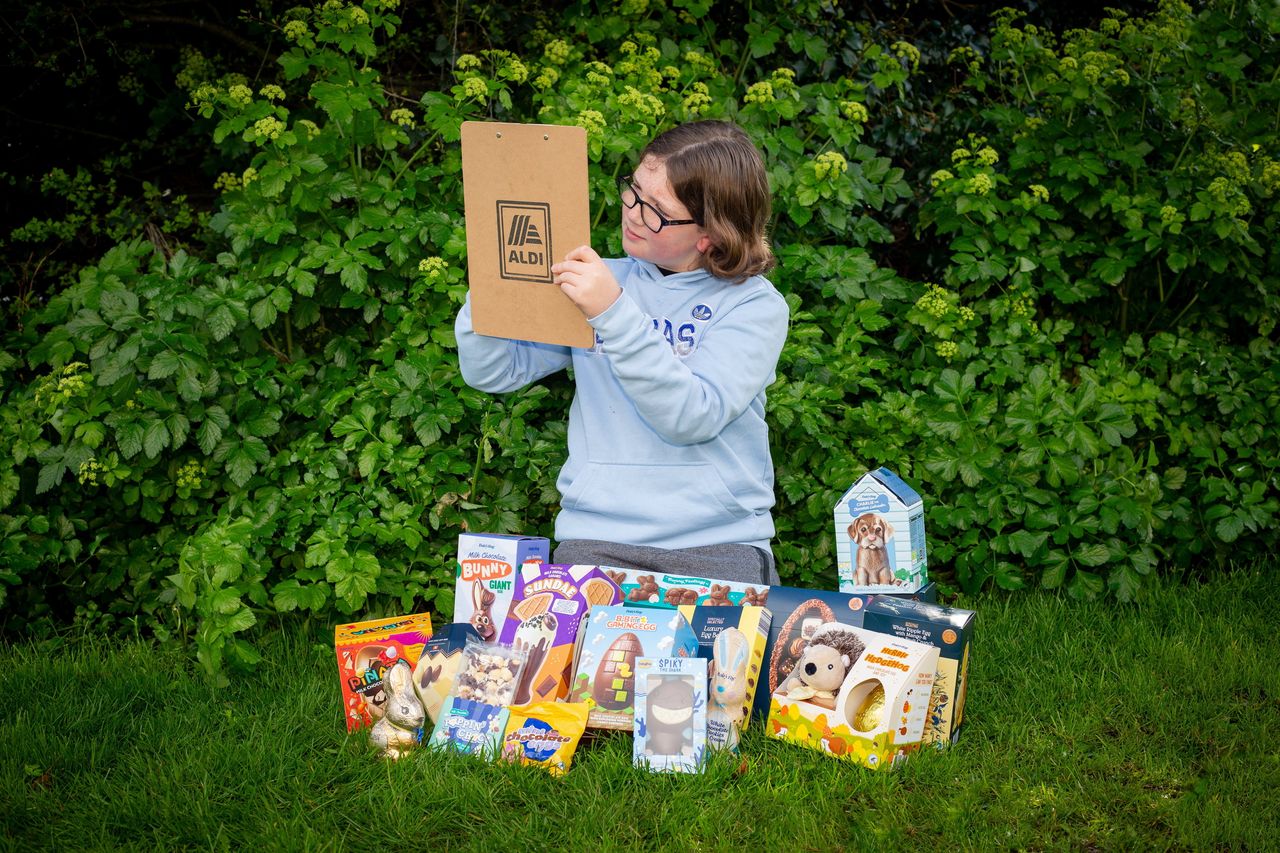 Young Wicklow eggspert lands new role as Aldi's chief Easter egg taster ...