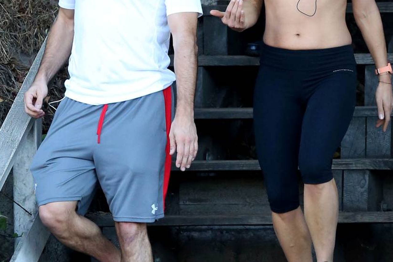 Amanda Byram works up a sweat with 'boyfriend' Gethin Jones ...