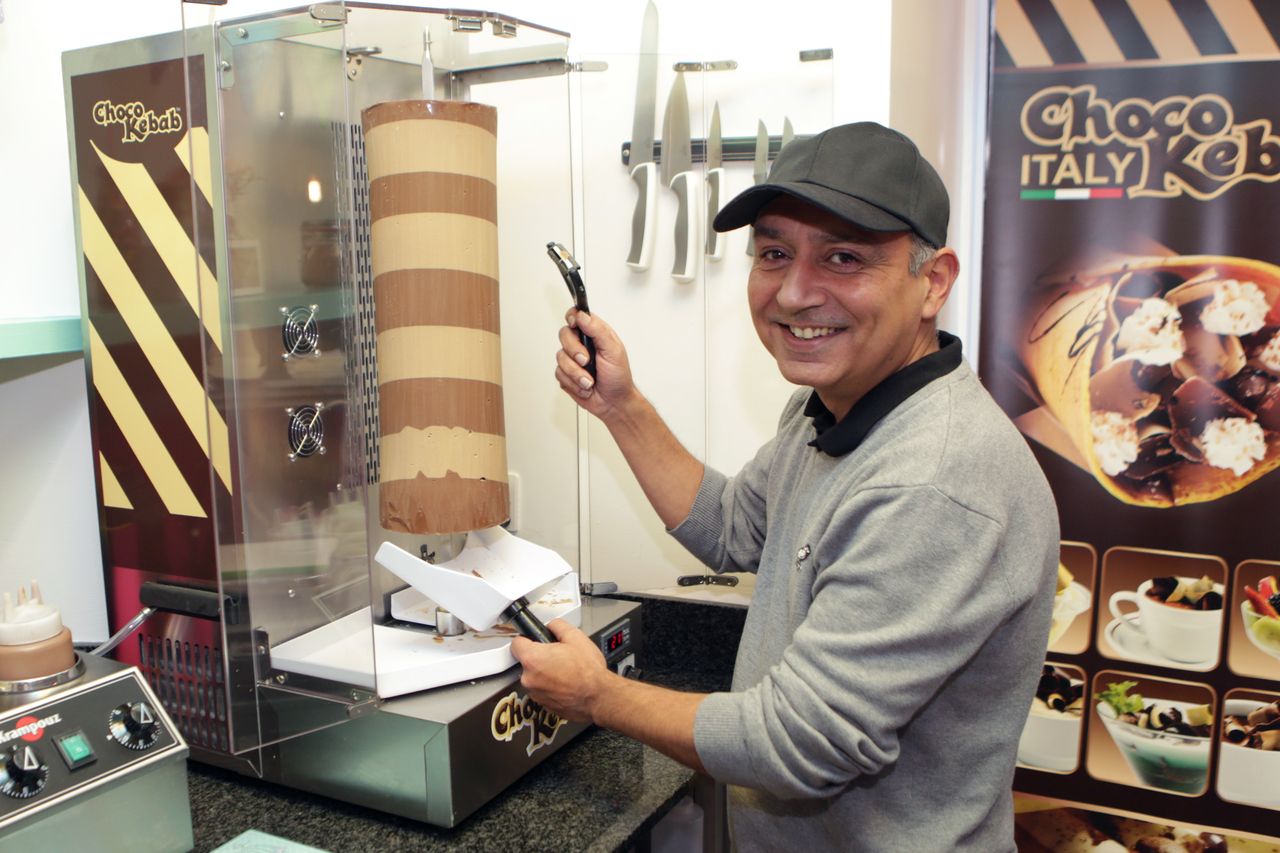Forget your lamb doner! Ireland's first chocolate kebab shop opens its ...