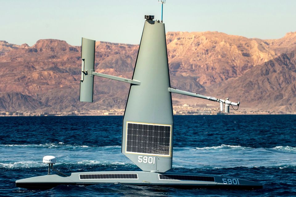 UK and US navies test unmanned surveillance ships in Persian Gulf ...