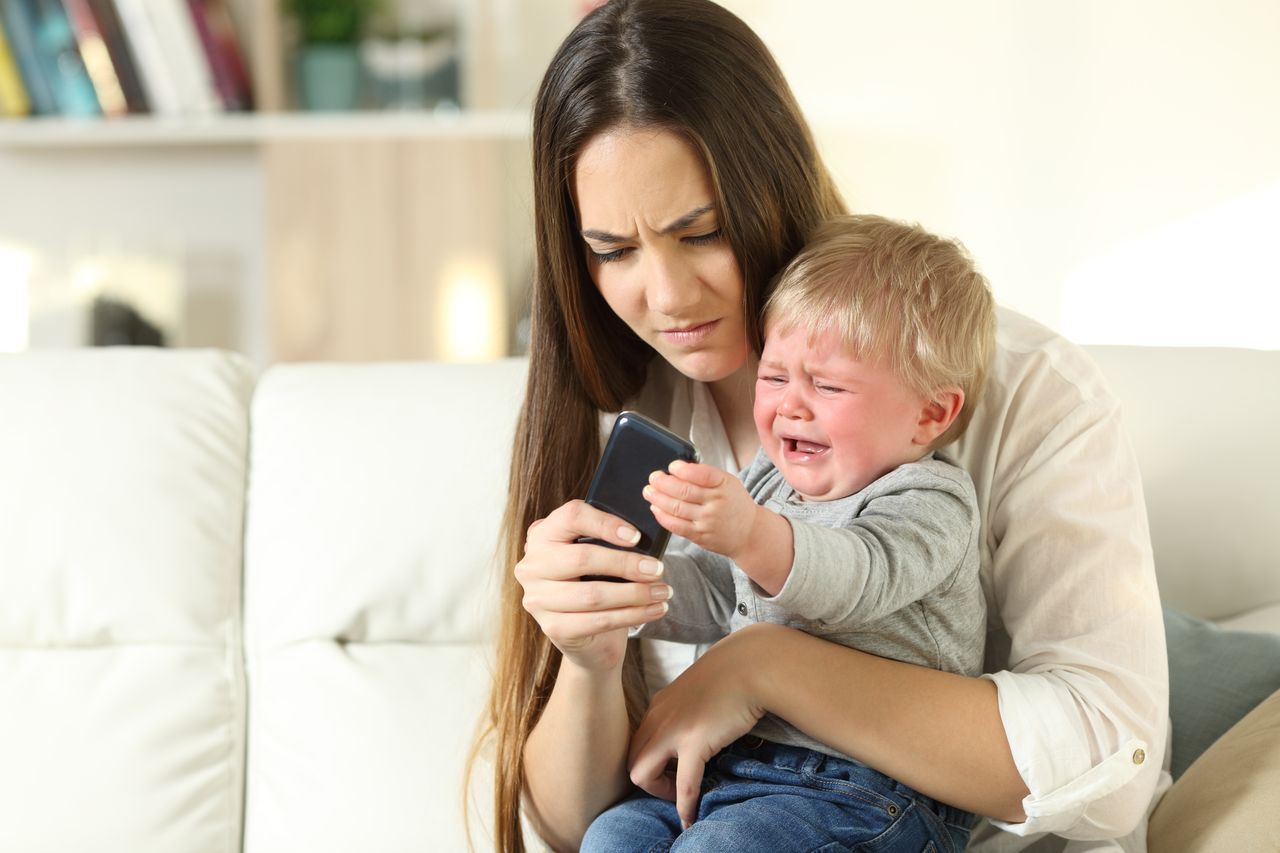 Children given digital devices when they’re having tantrums don’t learn ...