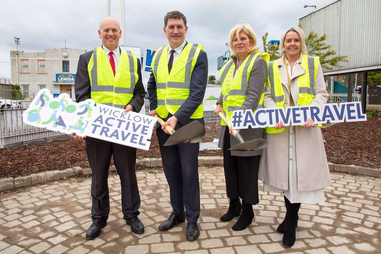 Minister Ryan turns sod on €3.5m upgrade of Bray railway station in ...