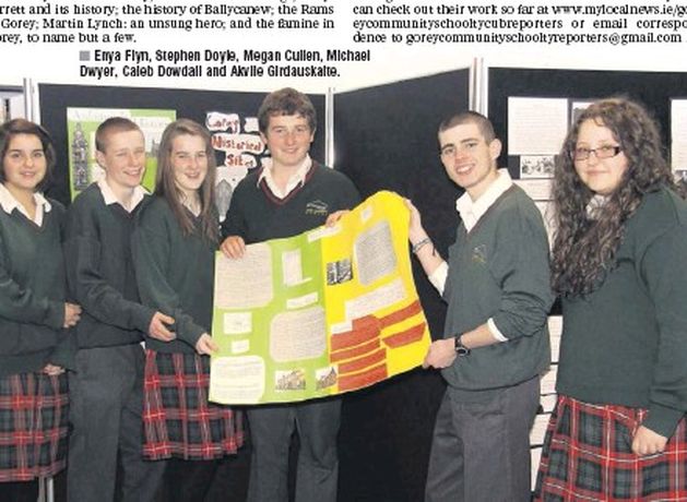 TY students bring history to life in library exhibition | Irish Independent