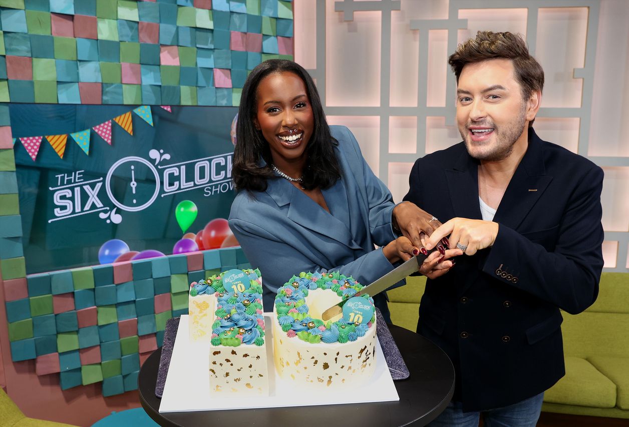 Virgin Media Six O’Clock Show presenters Brian Dowling and Katja Mia ...