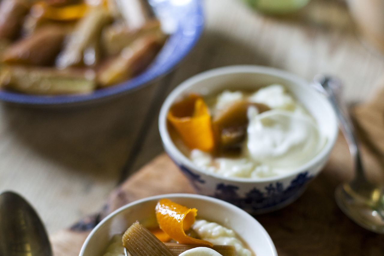 Donal Skehan’s rhubarb and orange rice pudding | Irish Independent