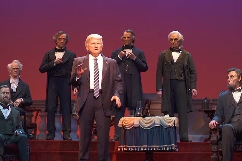 The new Donald Trump robot at Disney World is really freaking people ...