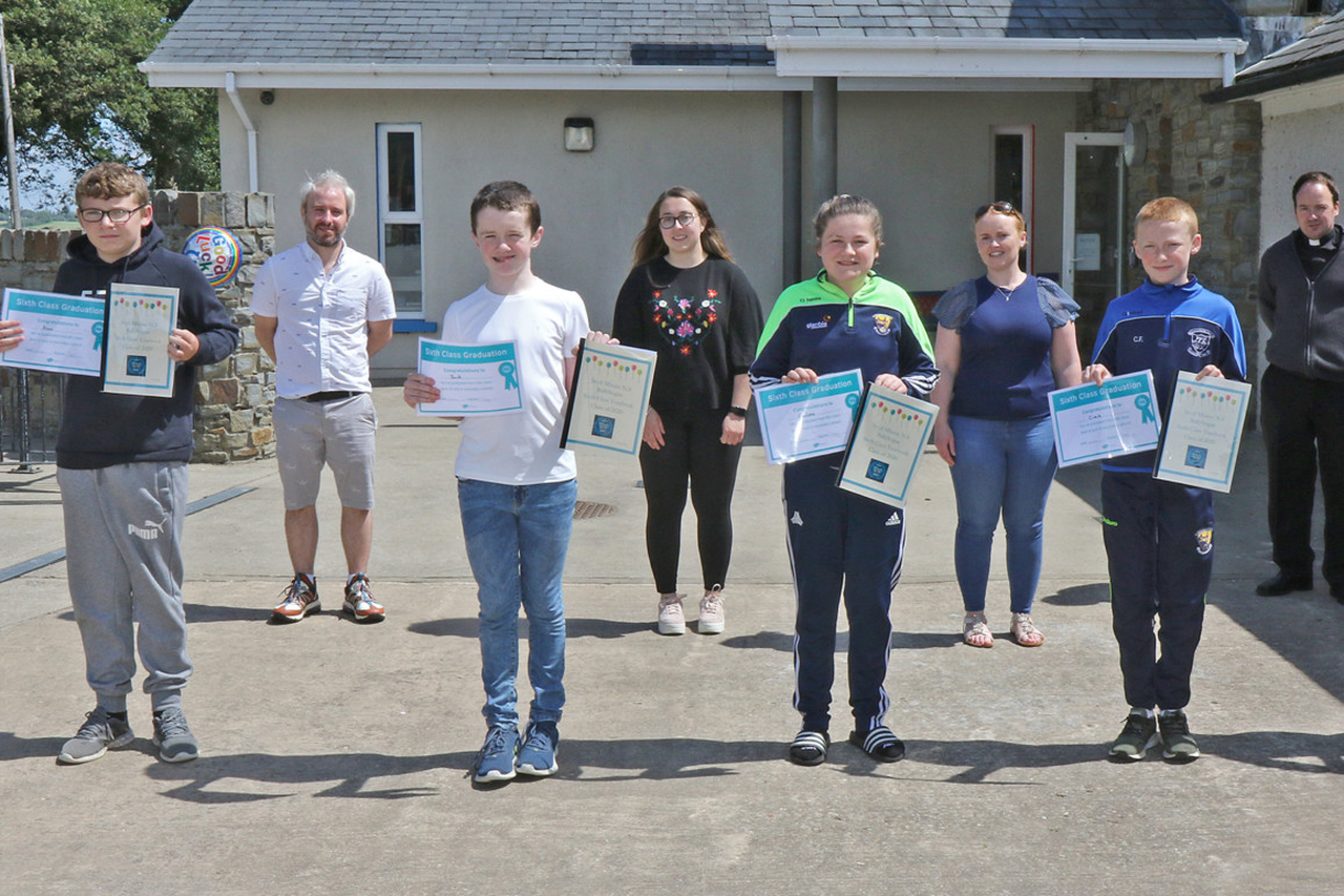 Socially distanced graduation for Ballyhogue pupils | Independent.ie