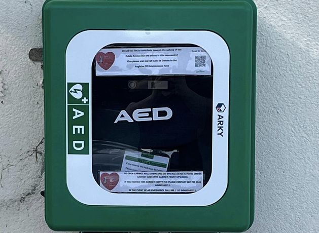 New defibrillator installed at Annacurra GAA grounds | Irish Independent