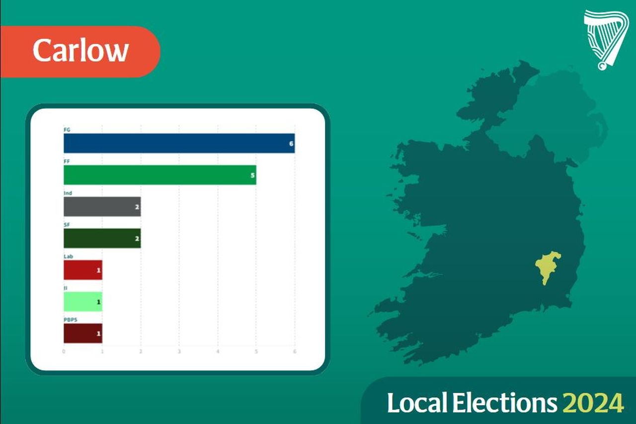 Local Elections 2024: Meet the newly elected Carlow County Councillors ...