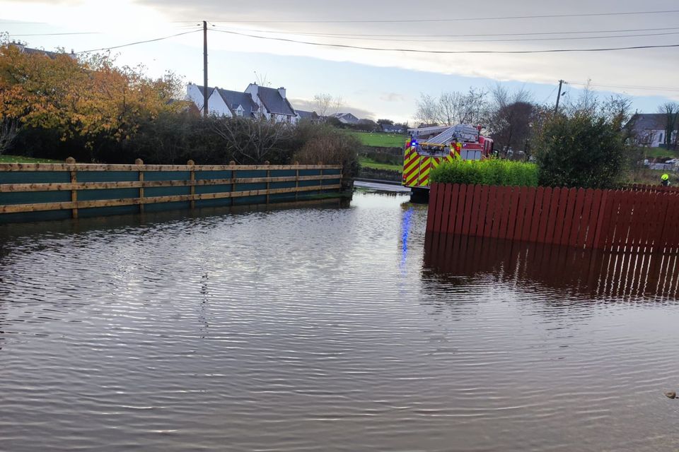 Residents of County Donegal seaside town trapped in homes due to ...