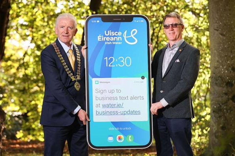 Water text alert service provides updates to Louth businesses | Irish ...